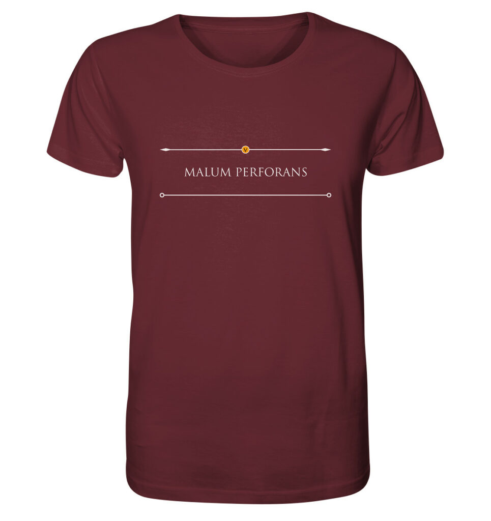 Podologie - MALUM PERFORANS - Unisex BIO T-Shirt » Vestis Unica ...